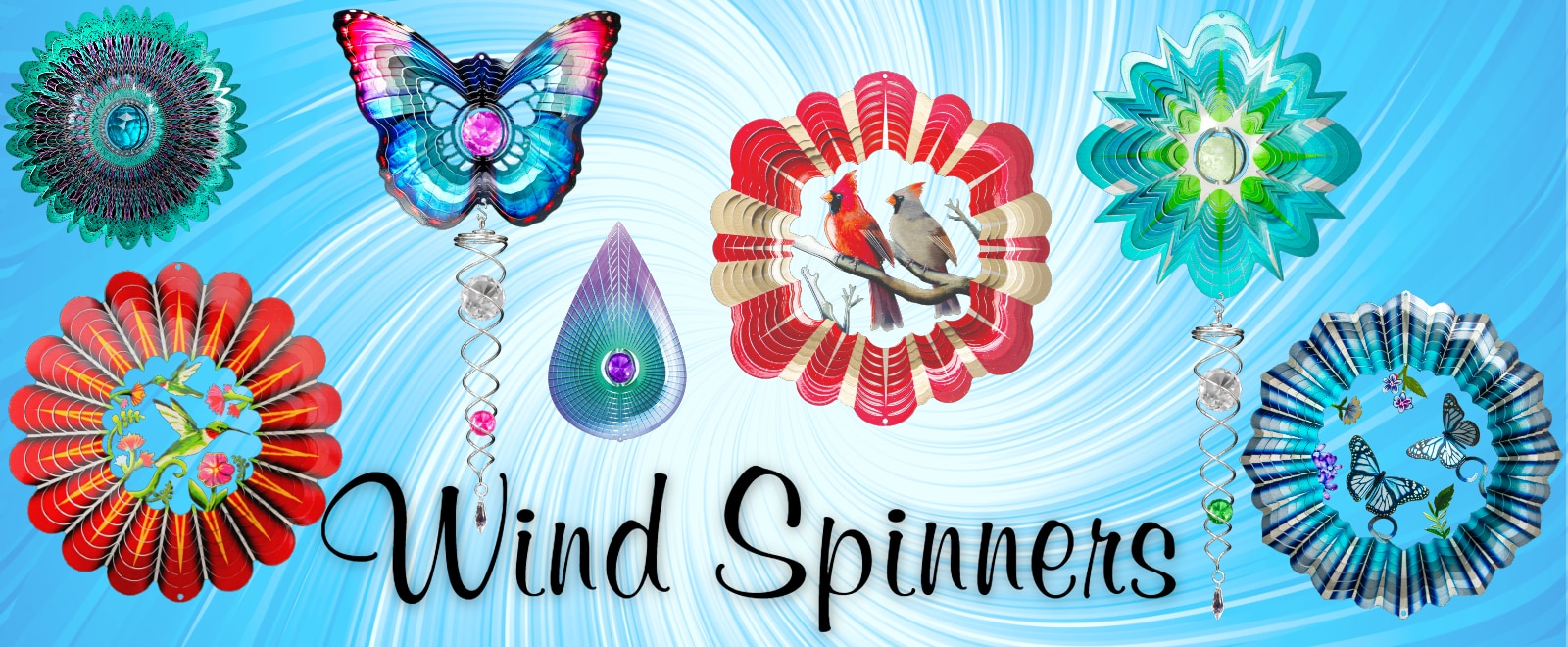 Wholesale and Retail for wind spinners | Spinfinity Designs