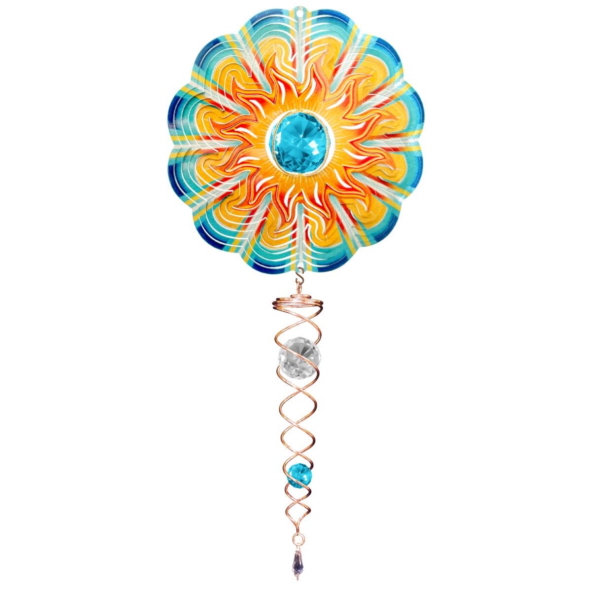 751 Crystal Aqua Sun | Spinfinity Designs